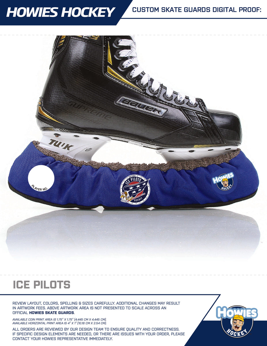 Ice Pilots 2025 Team Store Custom Skate Guards – Lax-ID